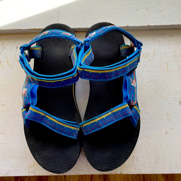 Teva | Shoes | Platform Tevas Size 95 Womens In Great Condition Worn ...